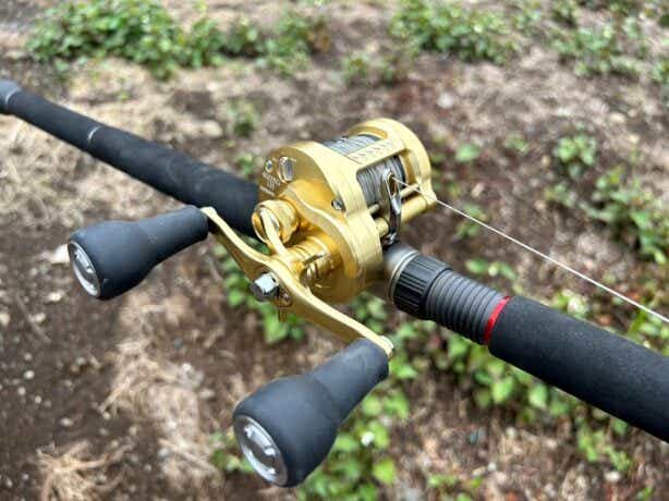 23カルカッタコンクエストMDをインプレ！対モンスター用の丸型フラッグシップの実力は？ | TSURI HACK[釣りハック]